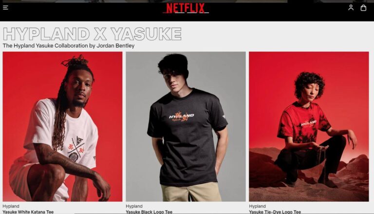 Netflix launches Online Shop | buy Merchandise on Netflix.shop